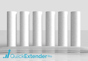 6 Pack Ergonomic Anti-Bacterial Memory Foam Pads / 6 Pack Silicone Tub ...